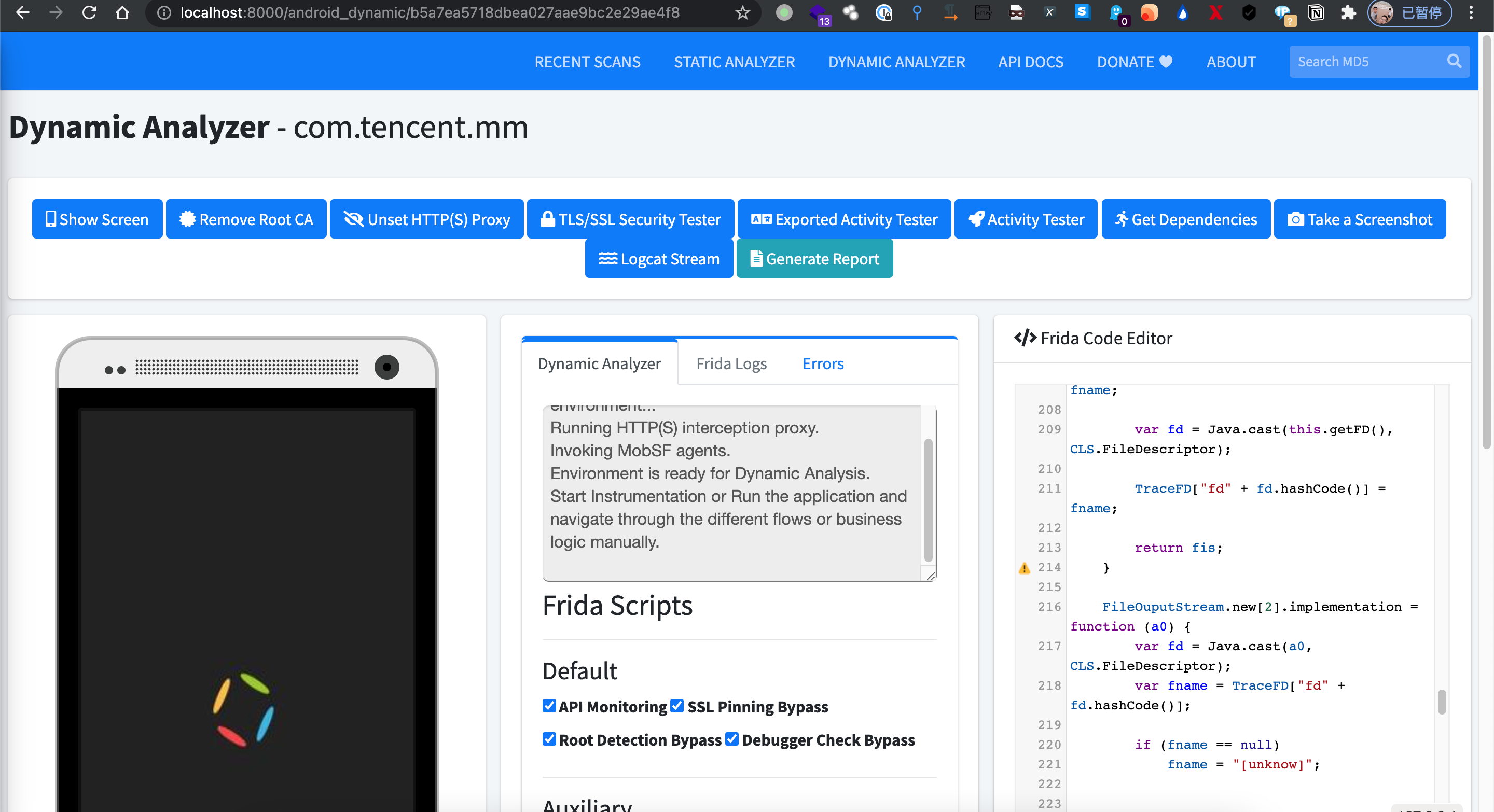 Mobsf_MAC_AVD_Android动静态环境搭建排坑实战 - x7peeps